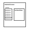 Android Specific Portion Of The Screen Dedicated To Surfaceview