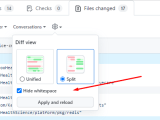 Git Why Doesn T Github See The Diff Stack Overflow