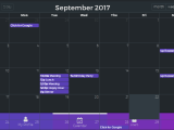 Javascript Fullcalendar Overflow Menu Div Stack Overflow
