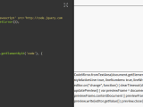 Javascript Codemirror Dynamically Adding Js Src Via Html Stack Overflow