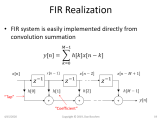 Finite Impulse Response Linear Phase Fir Filters Signal Processing