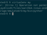 Python Operation Not Permitted Virtualenv Stack Overflow