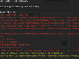 Terminal Python Module Installation Modulenotfounderror Error Stack