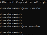 Command Prompt Cmd Is Not Showing Java Version Stack Overflow