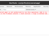 Javascript Firebase Auth Using Google Sign In For Web Not Working