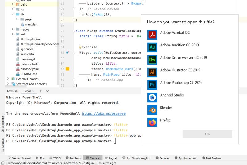 Run Command Flutter In Android Studio Terminal Problem Stack Overflow - Ultra HD Minimal Image - 8K