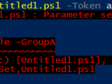 Powershell Parameters Requiring Some But Not Others Correct Use
