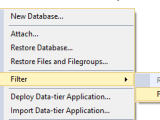 Sql Server Ms Sql How Can I Filter Database After Connecting Web