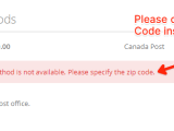 Magento2 I Want To Change Please Specify The Zip Code Error Message
