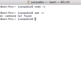 Nodejs Bash Npm Command Not Found Stack Overflow En Español