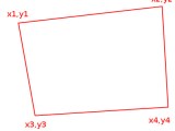 Python Get Coordinates Of Image After Warpperspective Stack Overflow