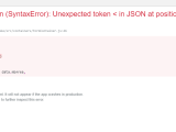 Javascript Unhandled Rejection Issue With React Json Stack Overflow