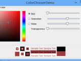 Swing Customizing Default Abstractcolorchooserpanel In Java Stack