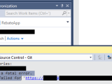 Visual Studio 2017 Git Failed With A Fatal Error Stack Overflow