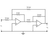 Operational Amplifier How Do I Approach This Ideal Op Amp Problem