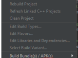 Android Studio Generate Signed Bundle Apk Stack Overflow