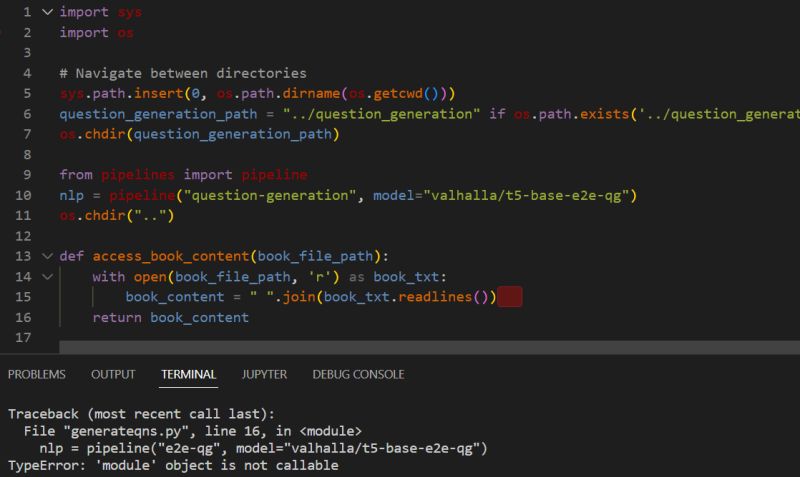 Python Huggingface Question Generation Typeerror Module Object Is - Landscape Design Collection - Mobile Quality