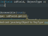 Java Reflection Type Field Get Object Unchecked Cast Stack Overflow