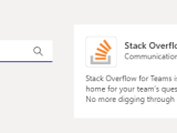 How To Integrate Stack Overflow For Teams With Microsoft Teams