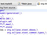Java Eclipse Xtext Dsl Editor Not Working On Deployment Stack