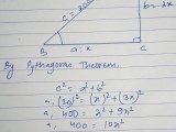 Geometry Right Triangle Given Hypotenuse And Ratio Of Legs Find