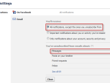 How To Receive Email Notification Of New Facebook Messages Web
