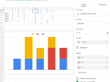 Stacked Column Chart In Google Sheets Taking Data From Multiple Columns