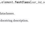 Documentation How Do I Document A Constructor For A Class Using