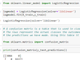 Python How To Solve The Logistic Regression Model Prediction Error