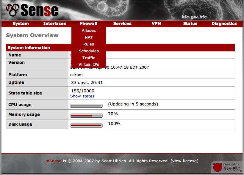 Pfsense 1: Giới thiệu tường lửa pfSense