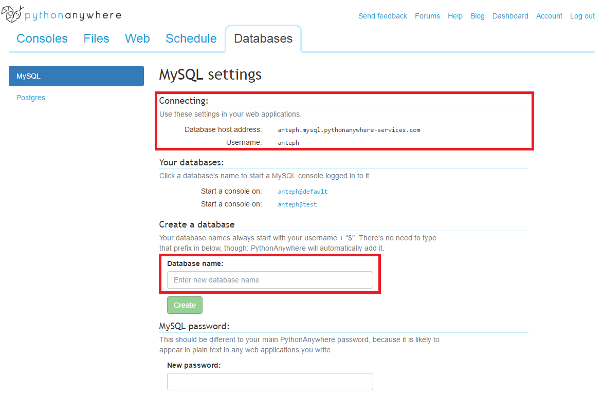 Pythonanywhere Accessing The Mysql Database Techtutorialsx - Landscape Pictures - Incredible Mobile Collection