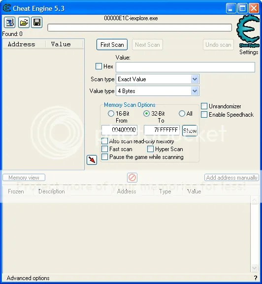 Cheat Engine | Shin's Blog