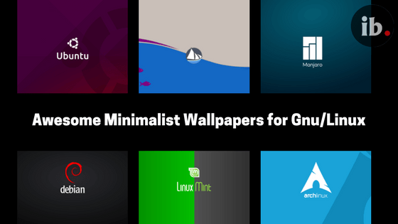 10 Awesome Minimalist Linux Wallpapers - IB Computing