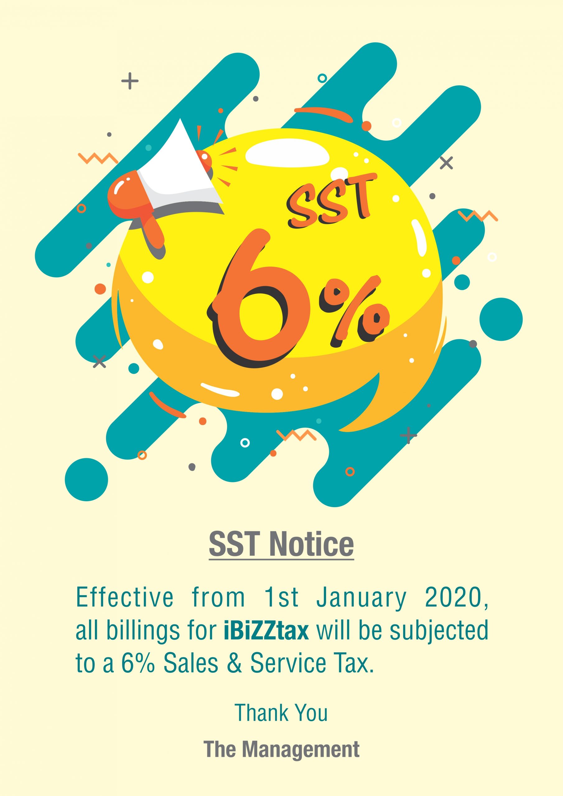 6% SST Notice - iBiZZCLOUD
