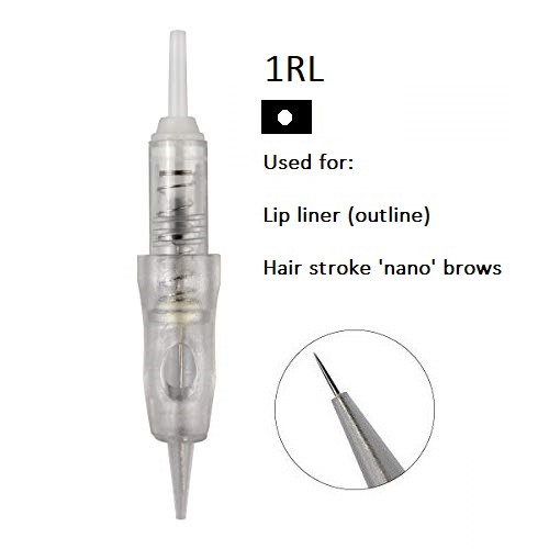 Best PMU Needle Cartridge 0.25mm | 1RL 1-Pin || Ibrow