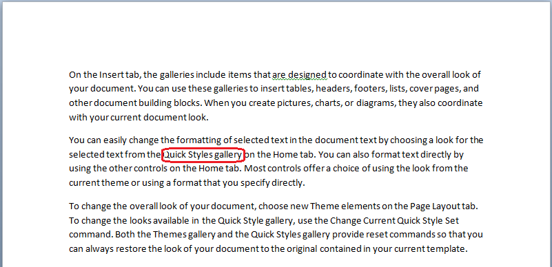 Using the Extend Mode - Microsoft Word Tip | ibruk Consulting