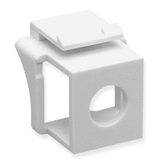 Blank Cable Feed-through Insert in White for HD Style | ICC