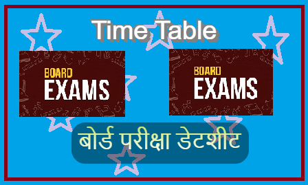 MP Board Time Table 2022 PDF (Out) Check 10th 12th Date Sheet @mpbse ...