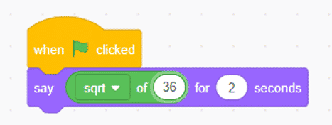 Scratch Operators Code Blocks - ICT Notes
