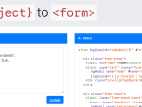 Object To Form Convert Javascript Objects To Html Forms