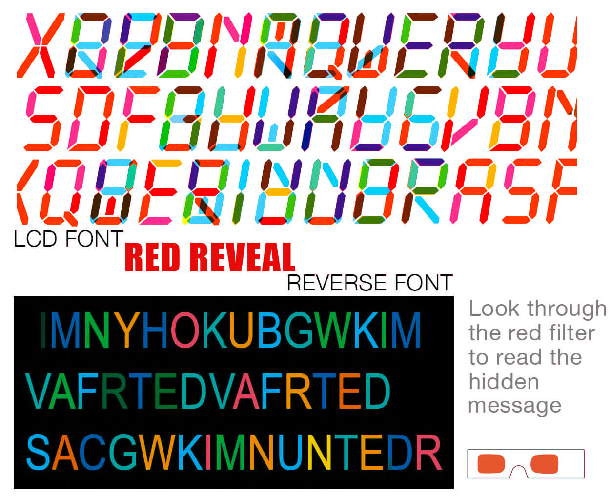 Red reveal - find det skjulte budskab - Idé Reklame