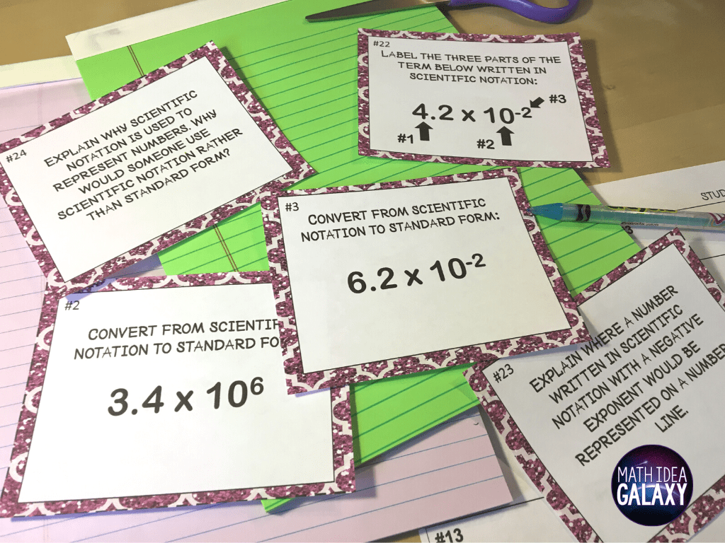 10 Activities to Make Practicing Scientific Notation Awesome - Idea Galaxy