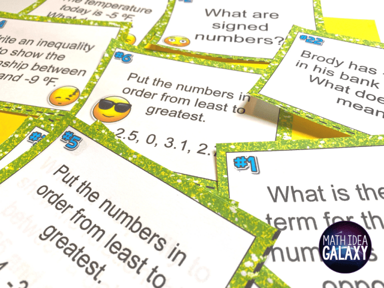 10 Comparing & Ordering Rational Numbers Activities that Rock - Idea Galaxy