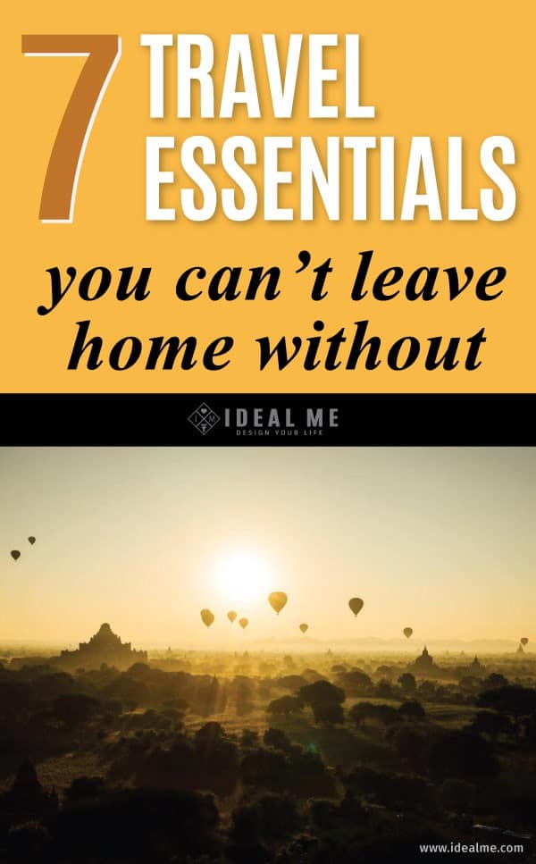 7 Travel Essentials You Can't Leave Home Without - Ideal Me