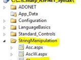 C Sharp Chars Syntax Example Asp Net C String Method Source Code