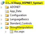 C Sharp Space Example Asp Net C Space Syntax Source Code