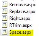 C Sharp Space Example Asp Net C Space Syntax Source Code