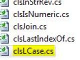 C Lcase Example Syntax C Sharp String Method Source Code