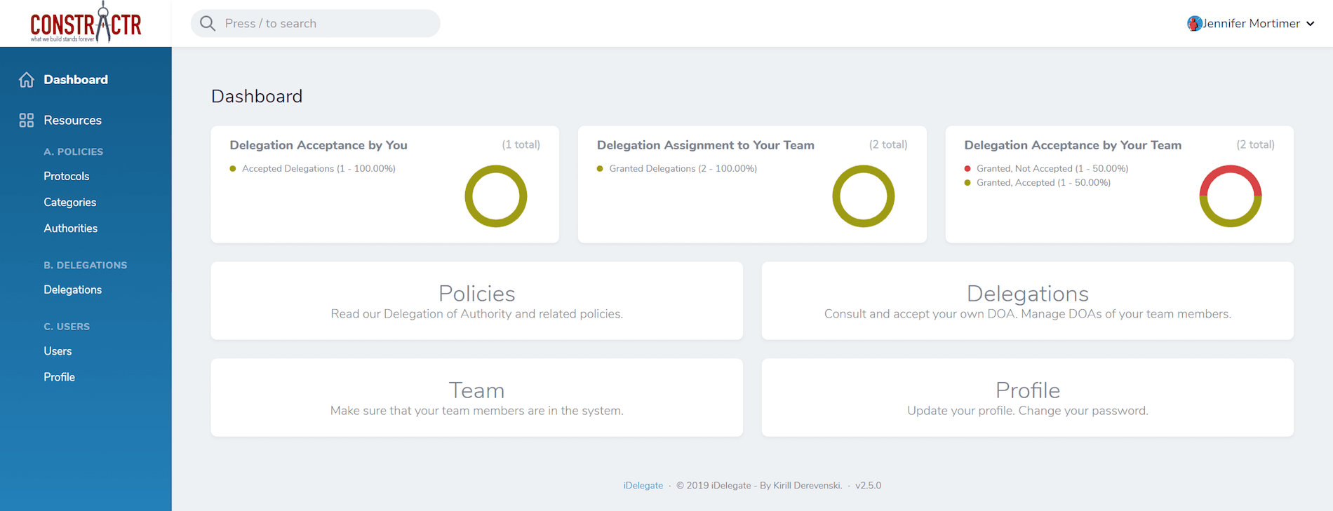 Delegate / Delegator Guide - iDelegate™