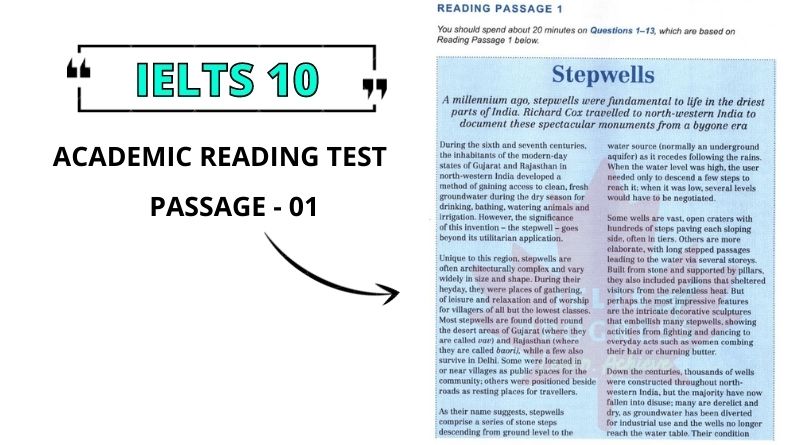 STEPWELLS: Reading Answers & PDF - IELTSProgress.Com